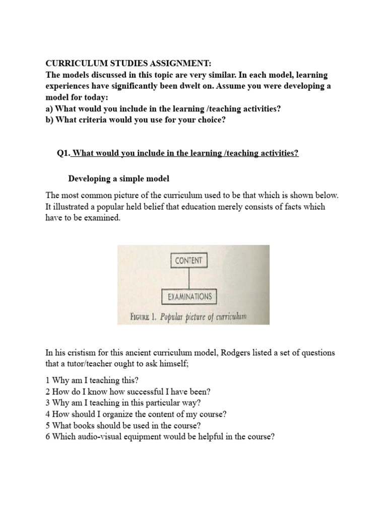 Topic 4 Assignment | PDF | Curriculum | Educational Assessment Topic 4 Assignment | PDF | Curriculum | Educational Assessment