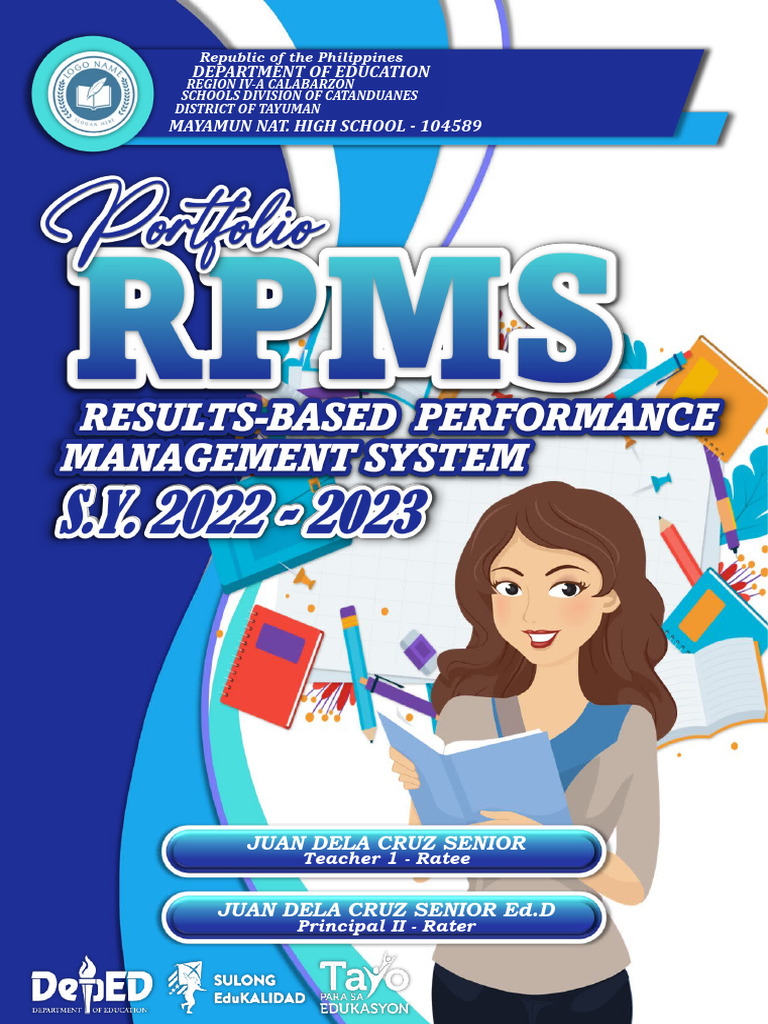 BLUE 2 RPMS 2022-2023 (UPDATED) Based in DM - s2023 - 008 | PDF | Educational Assessment | Learning