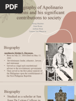 Andrés Bonifacio's Family Overview | PDF | Philippines–Spain Relations ...