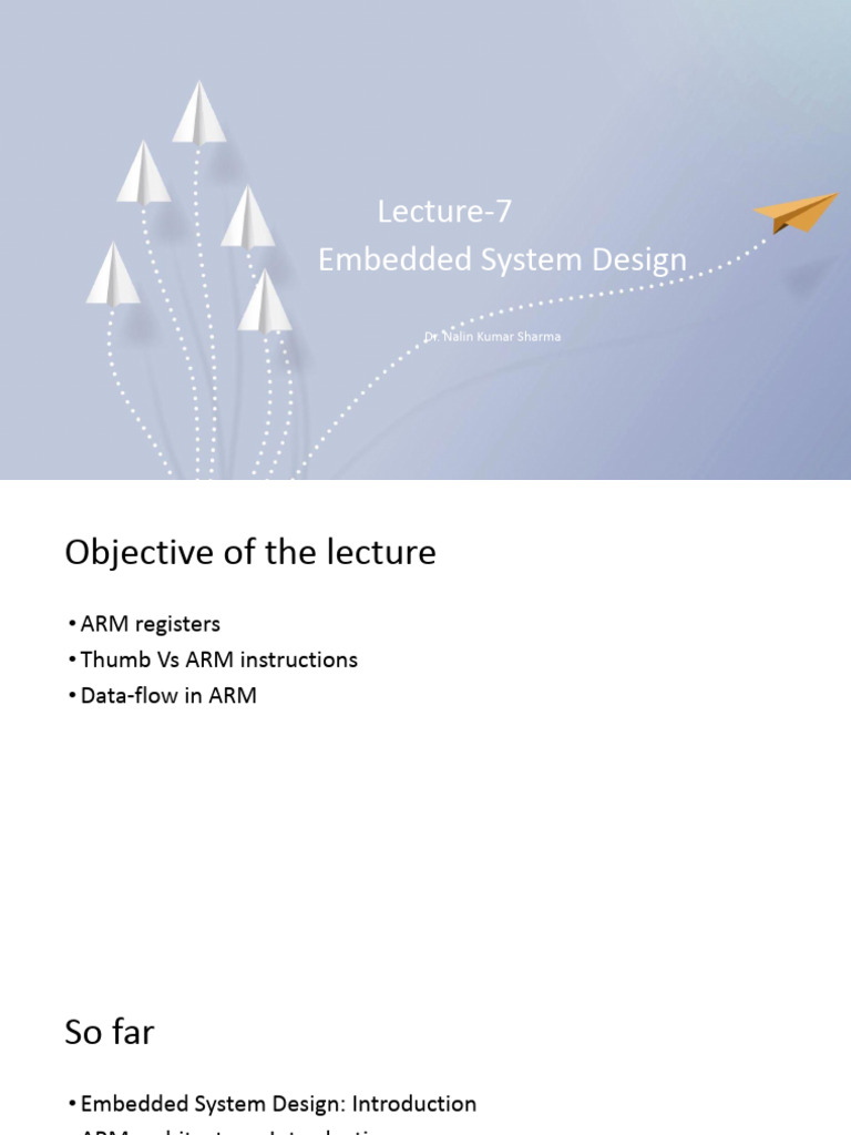 Lec 7 | PDF | Central Processing Unit | Computer Architecture