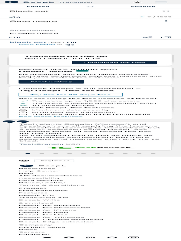 DeepL Translate The World's Most Accurate Translator | PDF