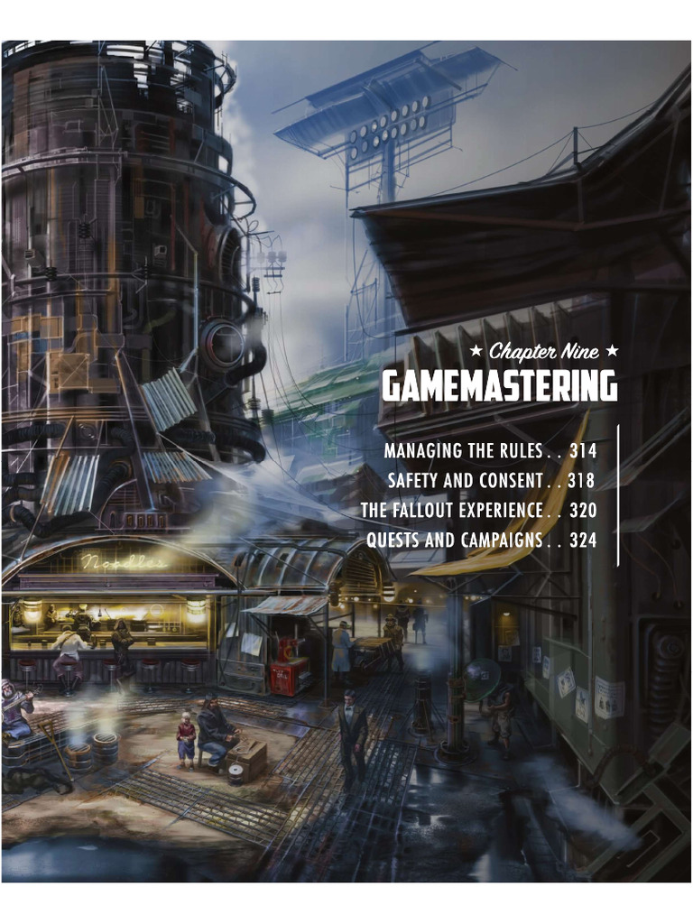 Fallout RPG - CH09 - Gamemastering | PDF