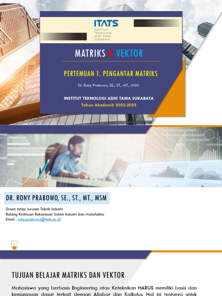Buku Matriks Dan Vektor | PDF