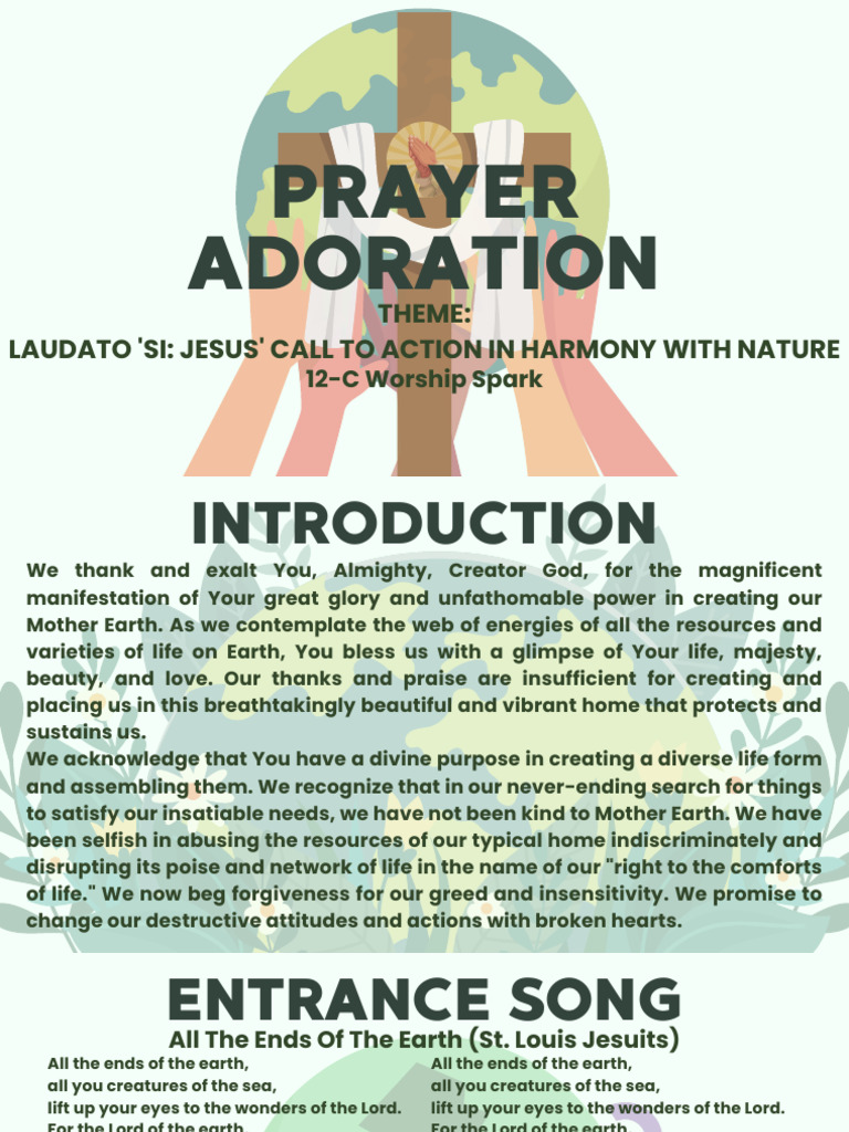 Reed 12-Prayer Adoration-Worship | PDF | Lord's Prayer | Theology