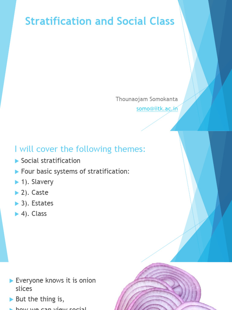 Stratification and Social Class | PDF | Caste | Social Stratification