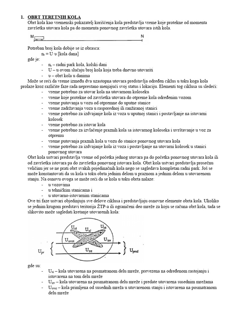 Obrt Teretnih Kola | PDF