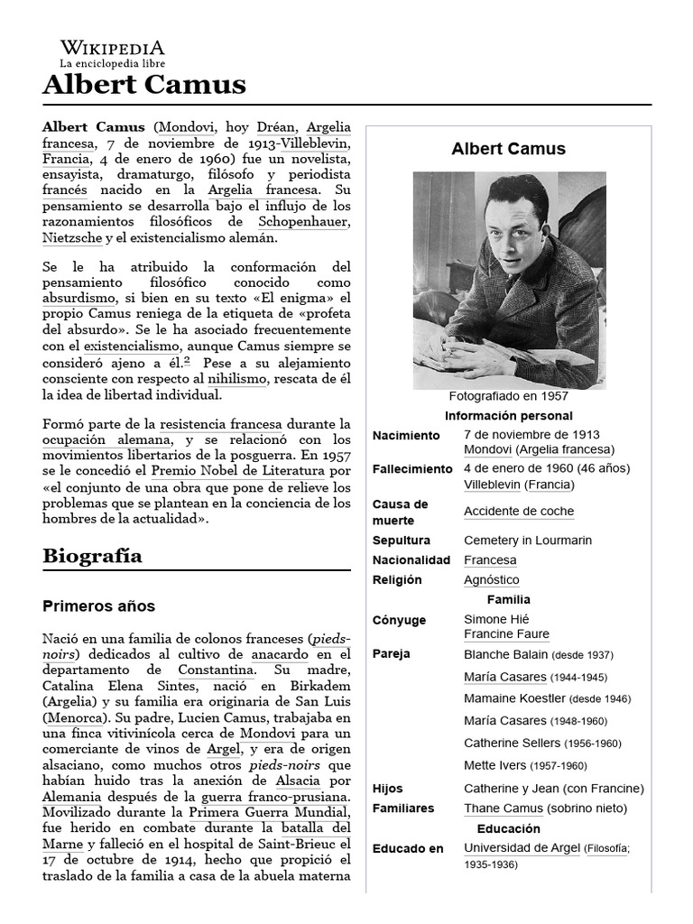 Albert Camus | PDF