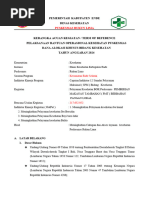 #6 Contoh Format Tor Bok Puskesmas 2024 | PDF
