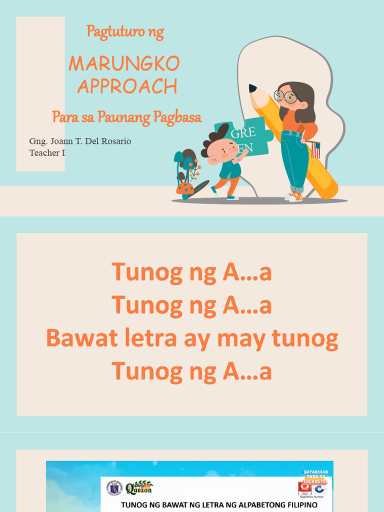 Marungko Approach | PDF