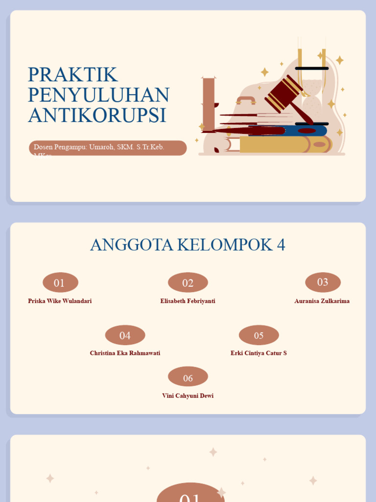Kel 4 - Penyuluhan Antikorupsi | PDF | Karier & Perkembangan