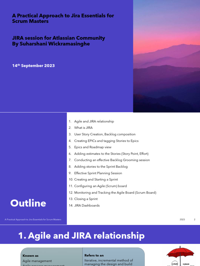 Scrum Masters' Guide to Jira Basics | PDF | Scrum (Software Development) | Agile Software ...