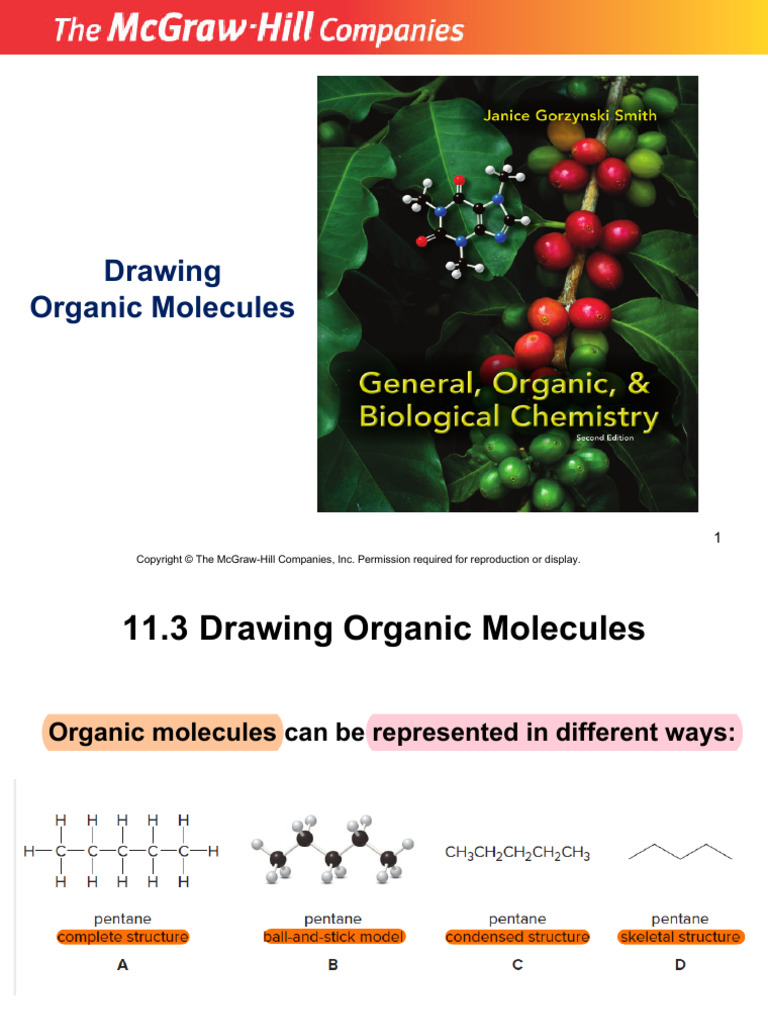 Drawing Organic Molecules | Download Free PDF | Chemical Bond | Chemistry