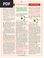 Standard American Bridge Bidding Guide | PDF | Contract Bridge | Ephemera