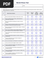 Modified SAD PERSONS Scale | PDF | Abnormal Psychology | Psychopathology