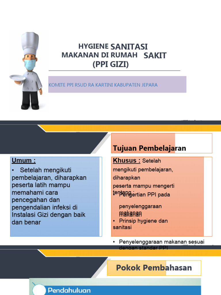 PPI Di Unit GIZI | PDF