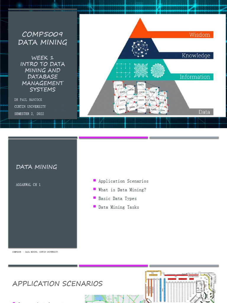Intro to Data Mining and DBMS Basics | PDF | Databases | Sql