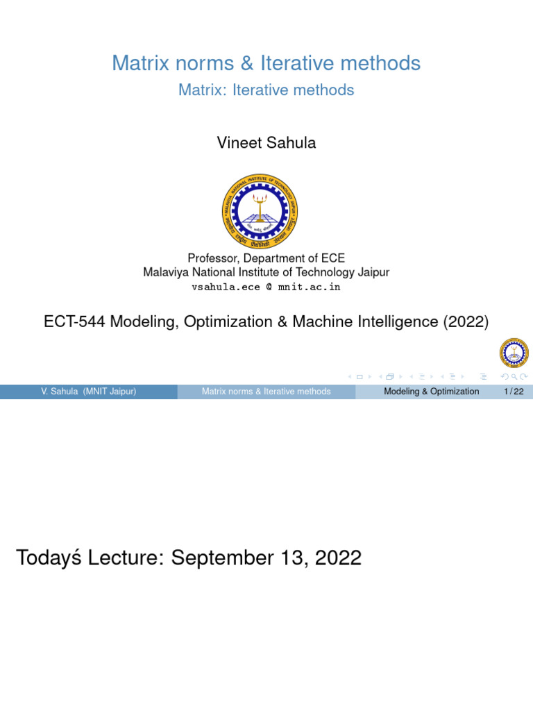 2B Matrix Norms N Conditioning | PDF | Eigenvalues And Eigenvectors ... 2B Matrix Norms N Conditioning | PDF | Eigenvalues And Eigenvectors ...
