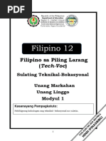 Filipino Sa Piling Larang - Akademik Module 5 | PDF