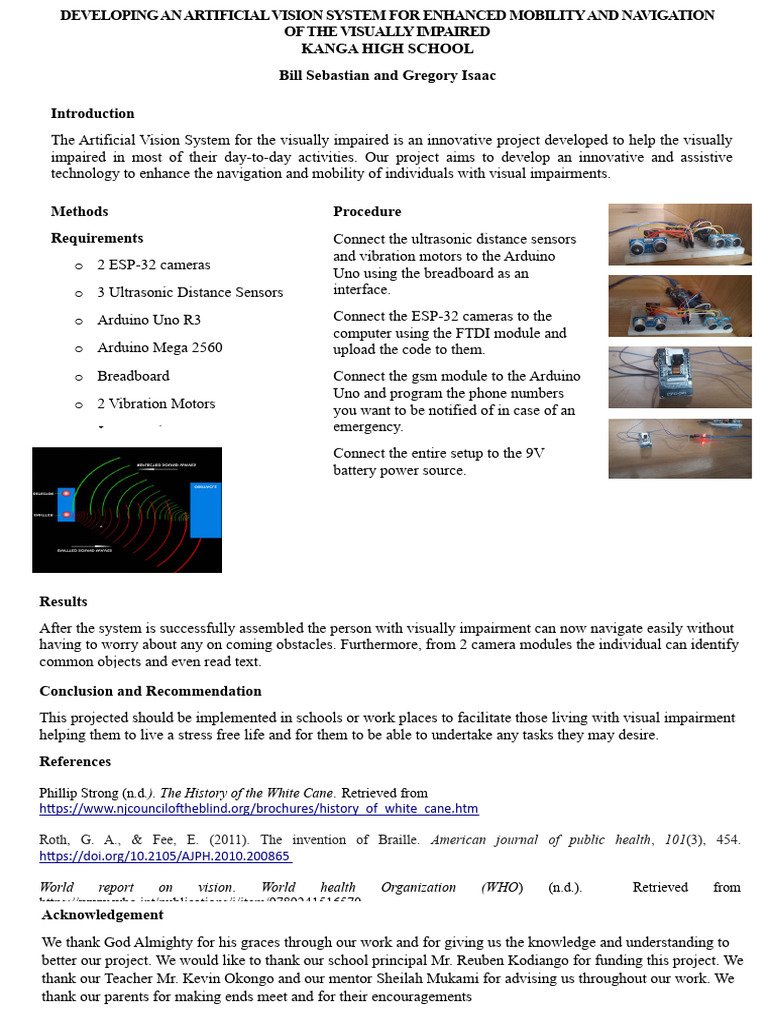 Phillip Strong (N.D.) - The History of The White Cane. Retrieved From | PDF | Arduino | Visual ...