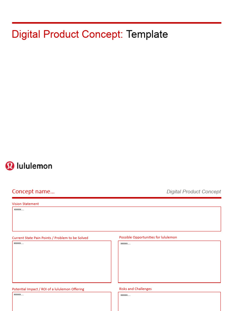 Lululemon Digital Product Concept | PDF | Computers
