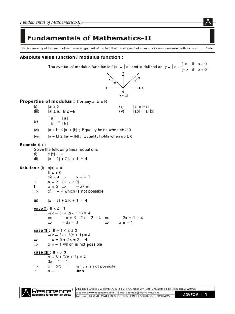 Fundamental of Mathematics II | PDF | Function (Mathematics) | Abstract Algebra