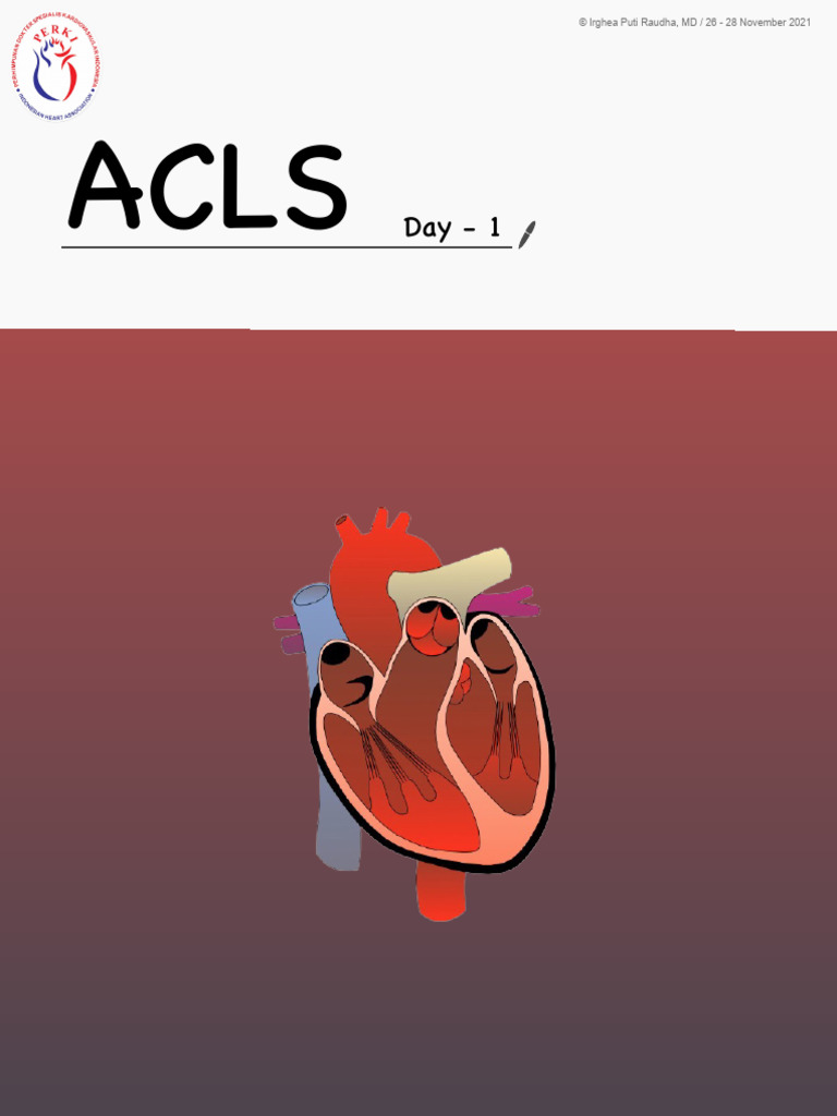 ACLS Notes New | PDF | Medical Emergencies | Cardiovascular Diseases