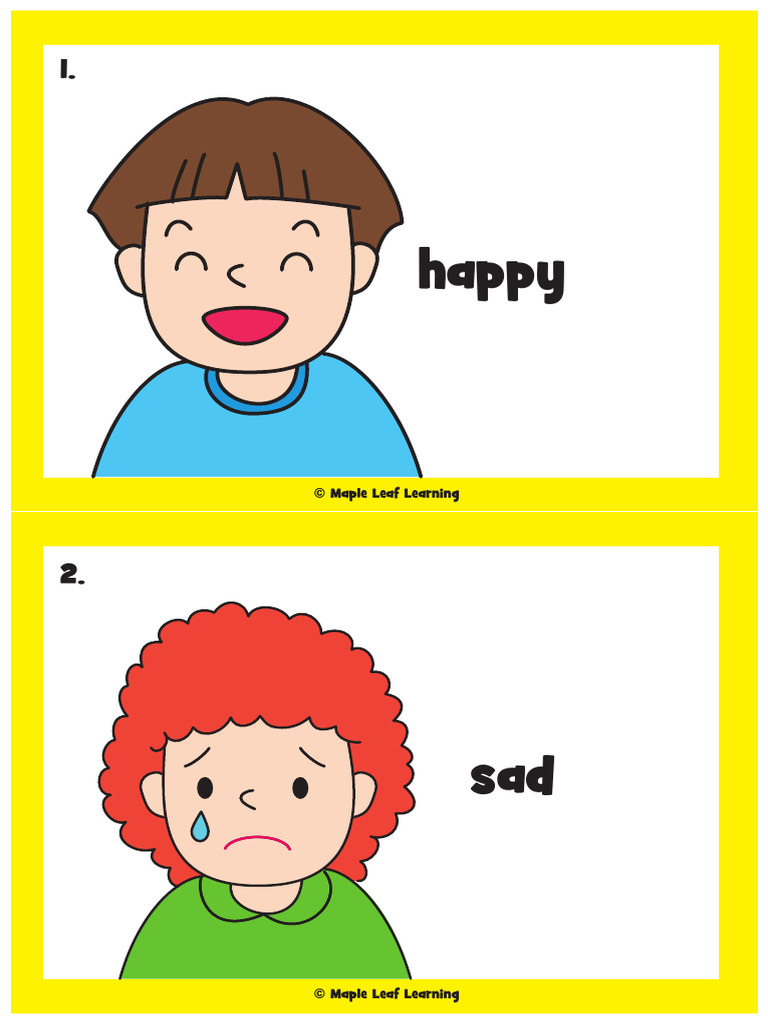 How Are You Today Song Flashcards | PDF