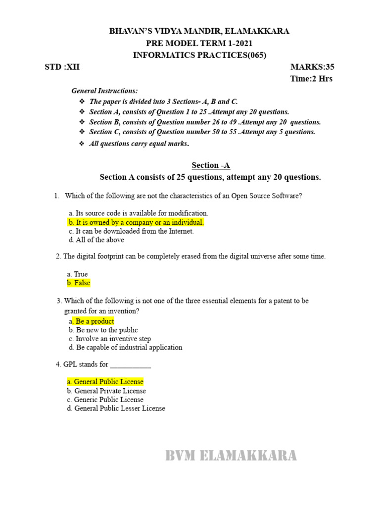Ip Premodel Term1 | PDF | Phishing | Security Hacker