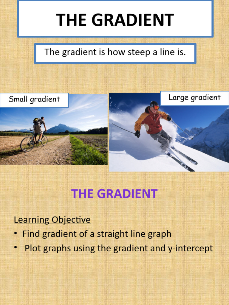 Year 8 The Gradient | PDF | Mathematics | Applied Mathematics