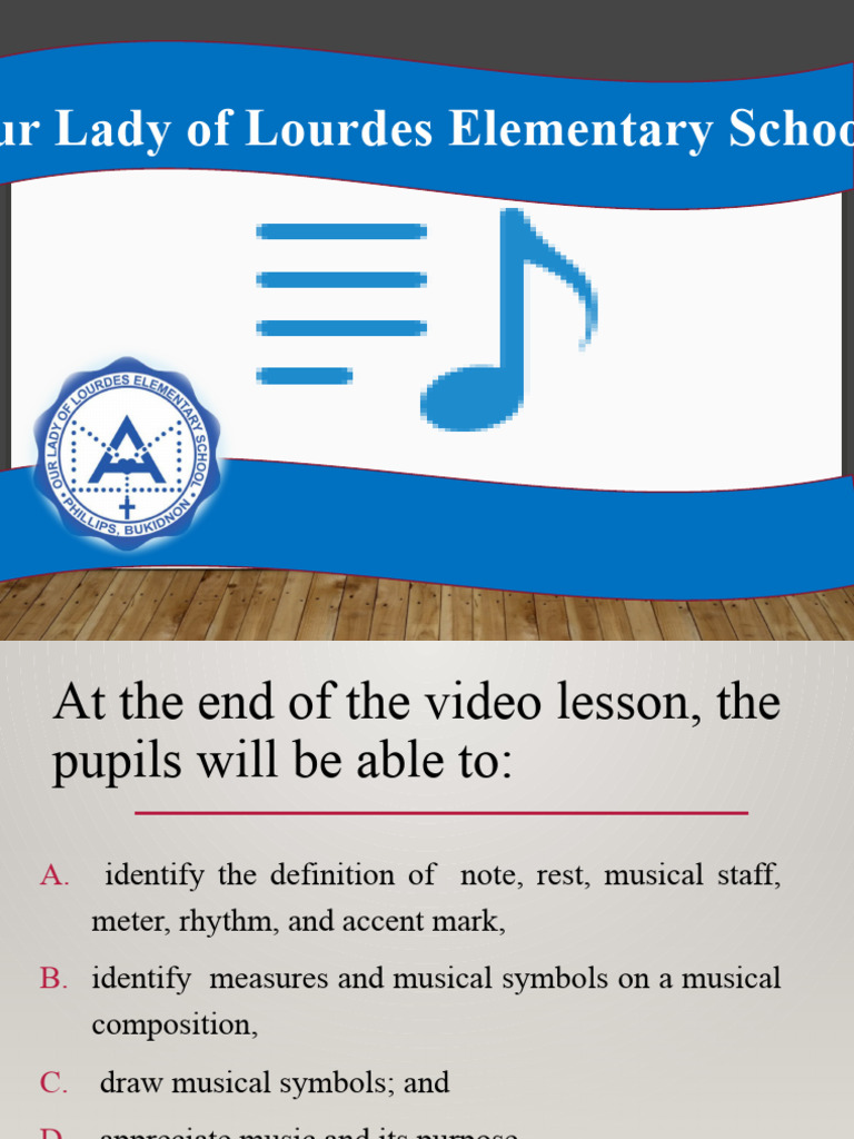 Understanding MAPEH Musical Symbols | PDF | Clef | Rhythm
