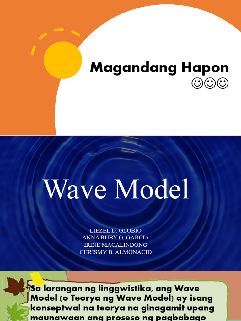 Wave Model | PDF