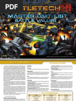 Battletech: Alpha Strike - Campaign Rules | PDF | Infantry | Wars & Military