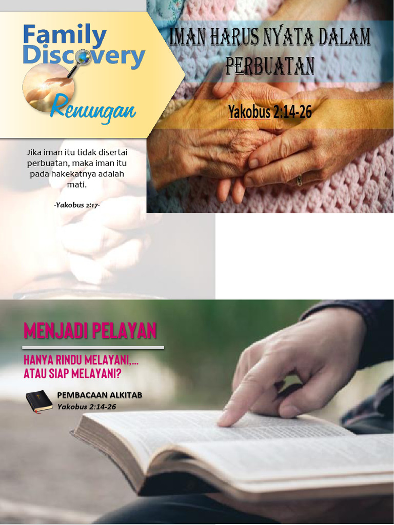 Iman dan Perbuatan dalam Yakobus 2 | PDF