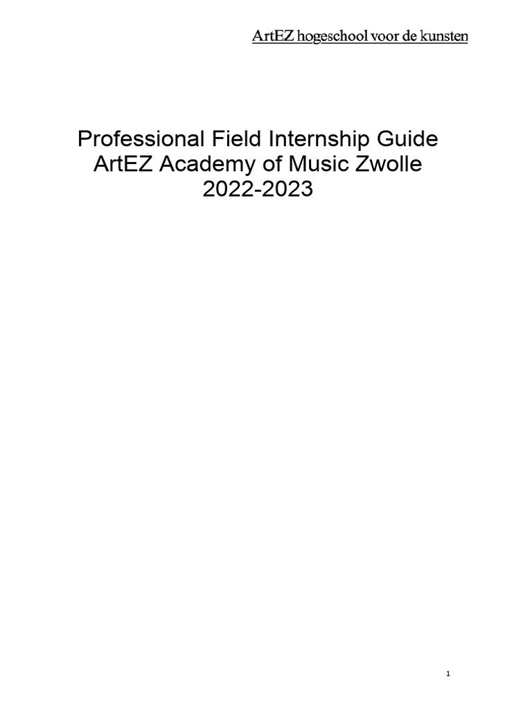 Internship Guide 2022-2023 EN | PDF | Internship | Job Hunting Internship Guide 2022-2023 EN | PDF | Internship | Job Hunting
