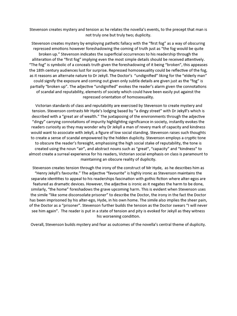 Macbeth Grade 9 Response