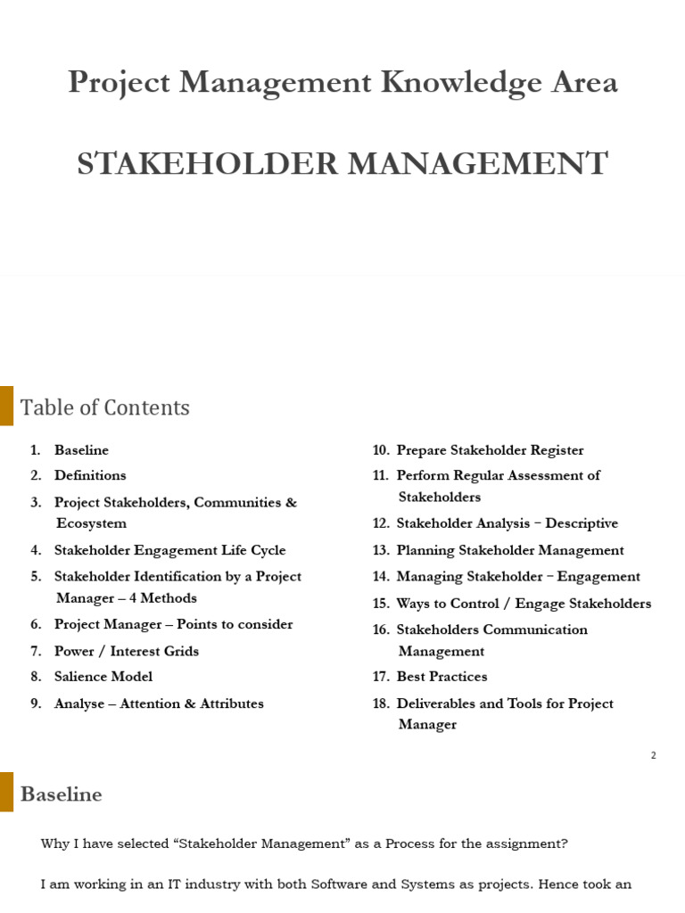 Study On Stakeholder Management | PDF | Stakeholder (Corporate) | Life ... Study On Stakeholder Management | PDF | Stakeholder (Corporate) | Life ...