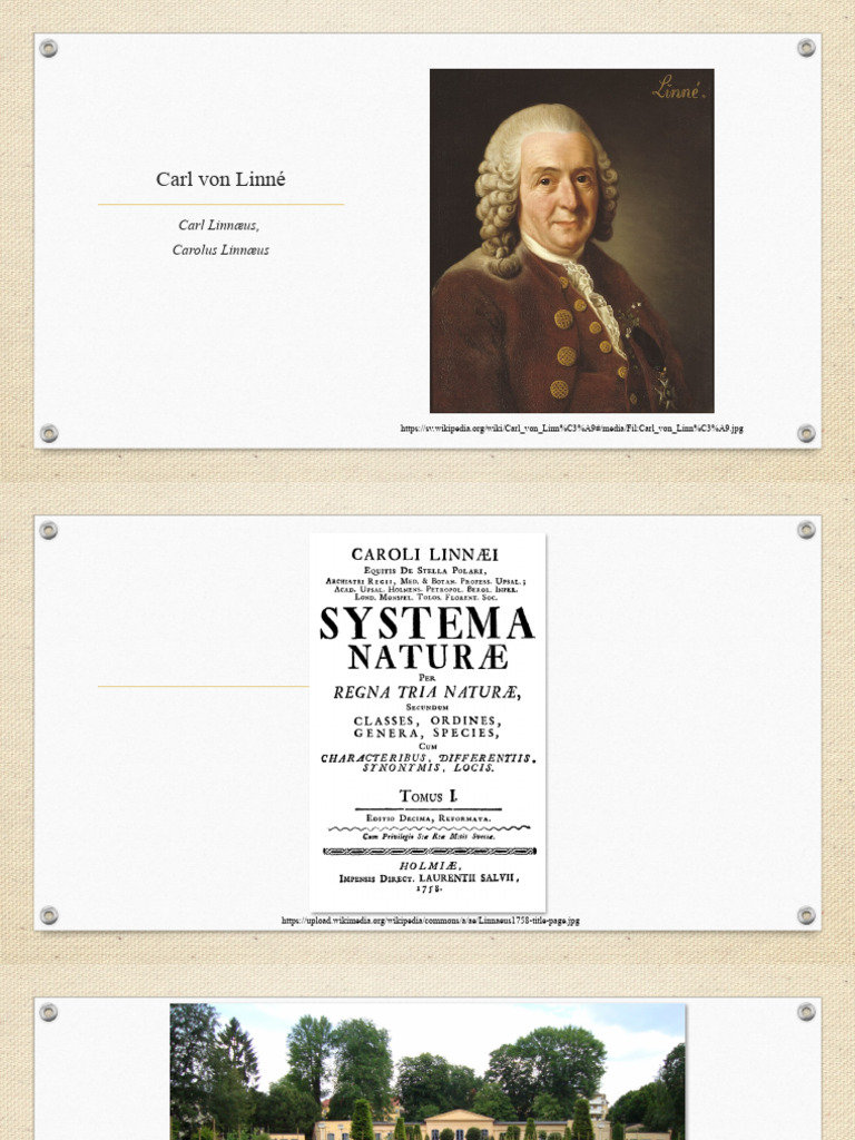 Carl Von Linné | PDF