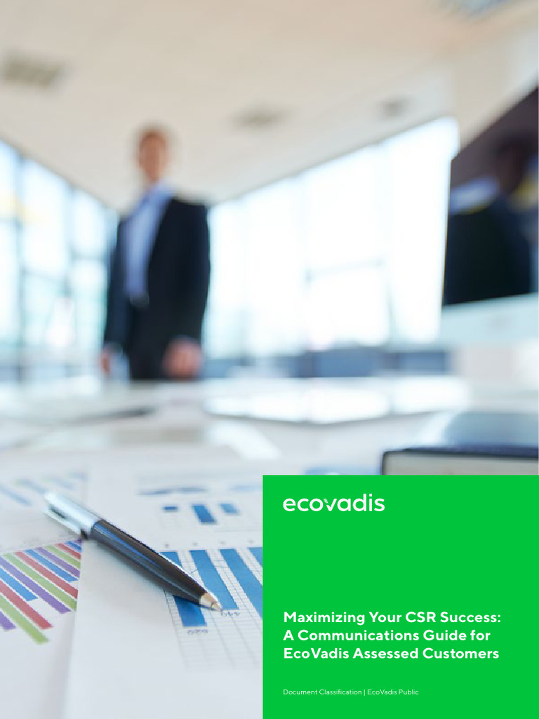 Ecovadis Maximizing Your Csr Success Pdf Corporate Social