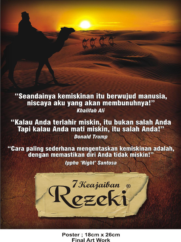 Poster Keajaiban Rezeki | PDF