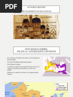 Byzantine Empire Notes | PDF | Constantinople | Byzantine Empire