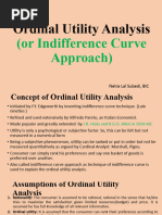 Cardinal Utility Approach | PDF | Utility | Marginal Utility