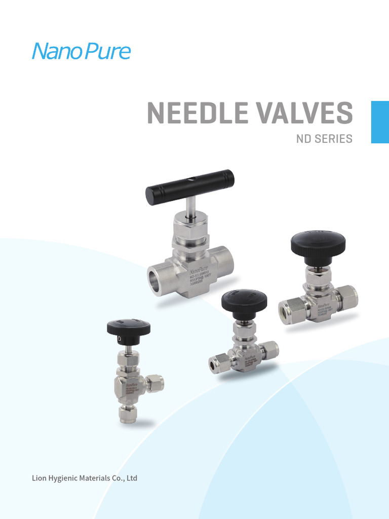 Needle Valve ND Series NanoPure 2019-5 Rev | PDF | Building Materials ...