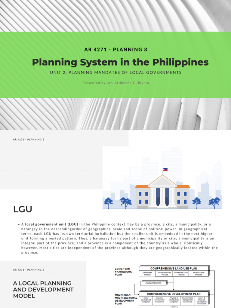 Local Planning | PDF