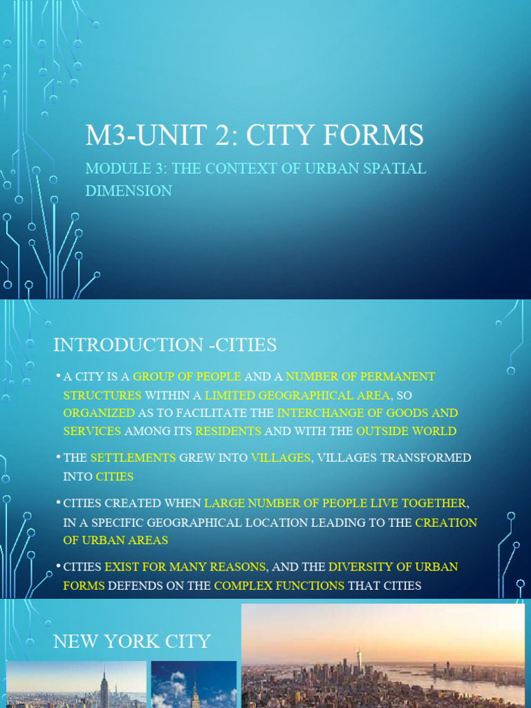 City Forms | PDF | Moscow | City