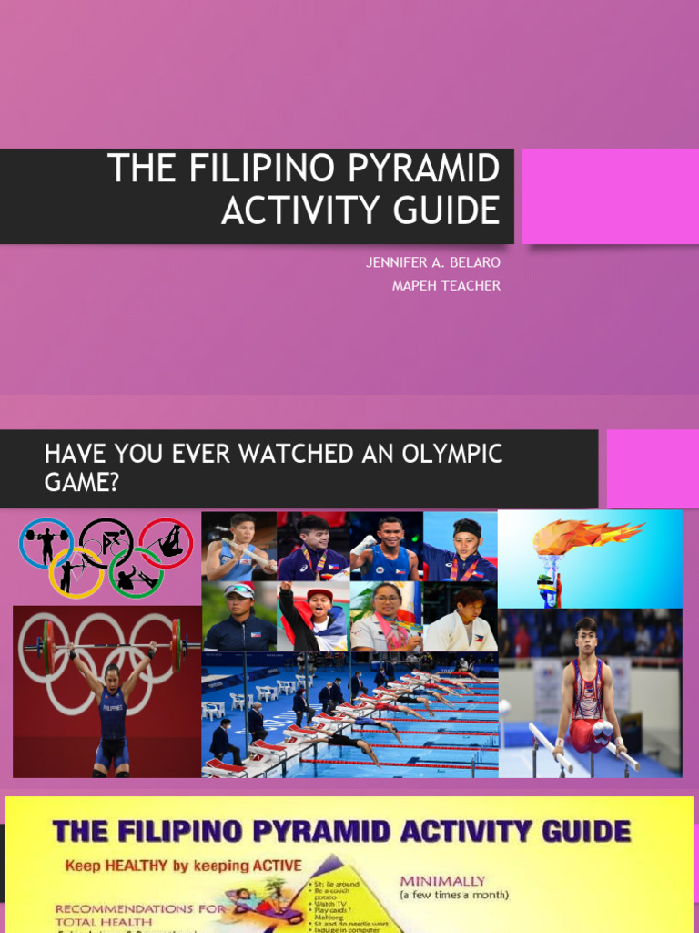 The Filipino Pyramid Activity Guide | PDF