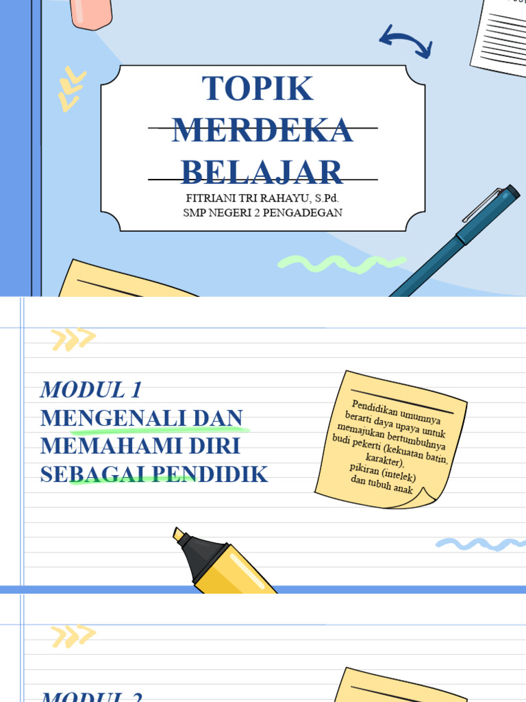 Topik 2 Merdeka Belajar | PDF