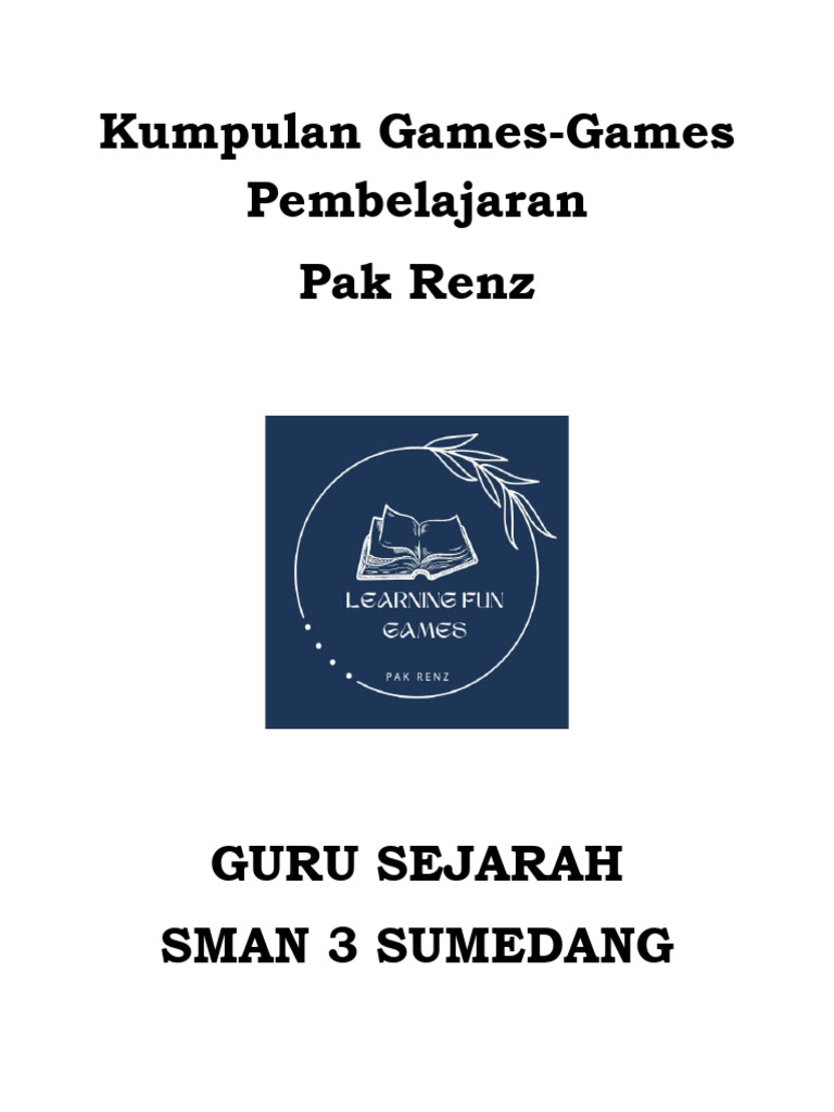 Kumpulan Games Pak Renz | PDF | Karier & Perkembangan