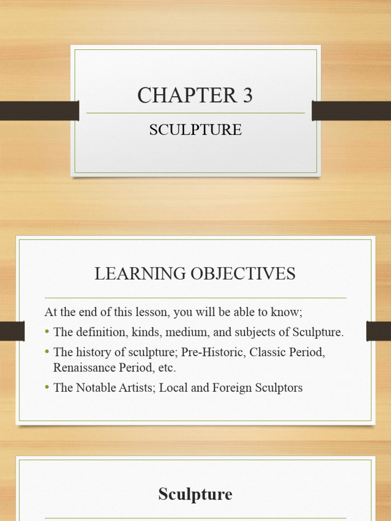 Chapter3 Sculpture | PDF | Social Science