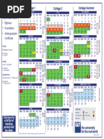 Academic Calendar - ARU | PDF | Academic Term