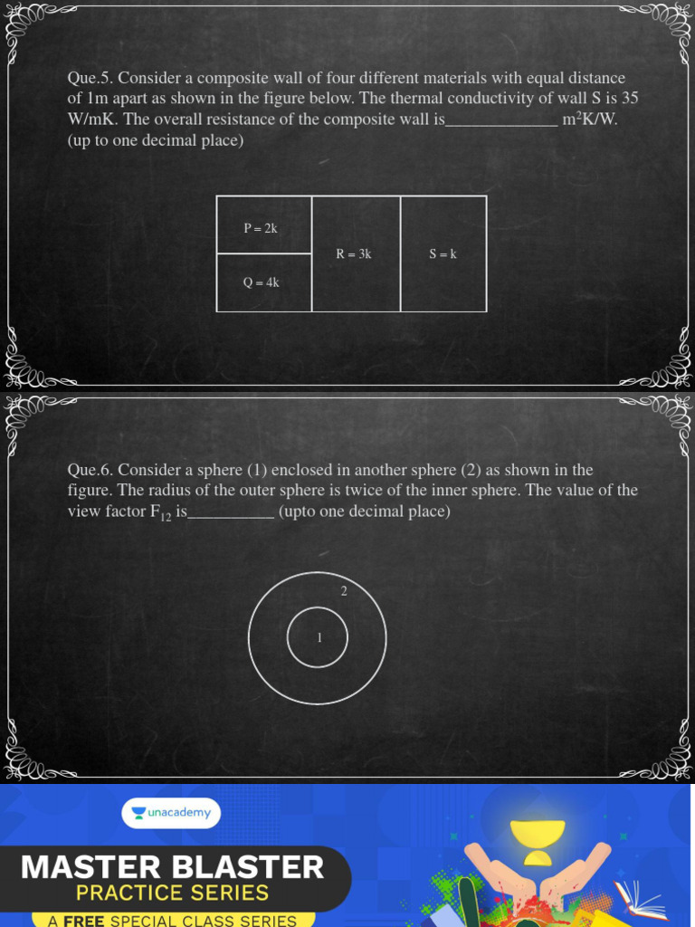 Master Blaster Heat Transfer | PDF | Thermal Conduction | Physical ...